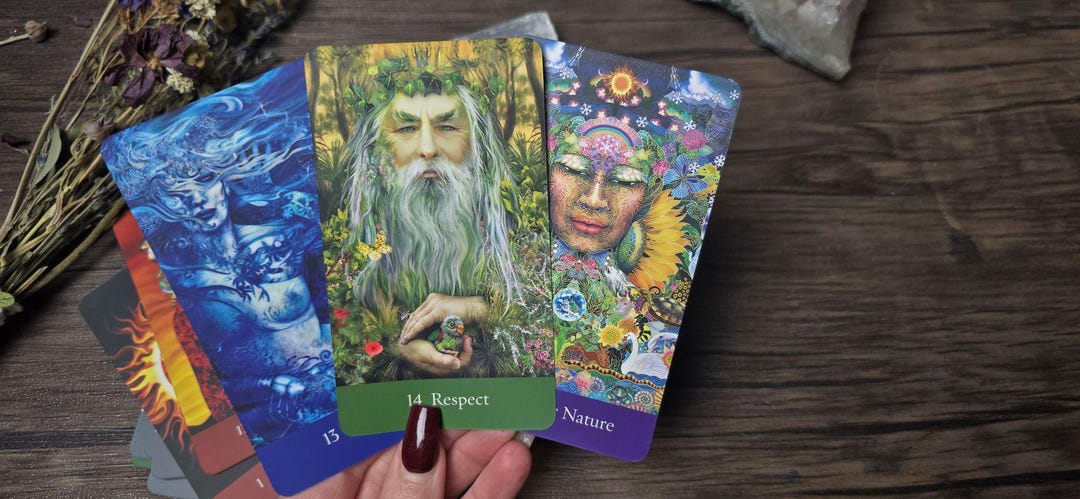 The Sacred She Tarot, Self Awareness Tarot Deck With Guidebook, Witchy ...