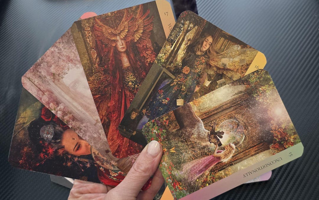 Resurrection Oracle Deck, Mystical Gift for Her, Spiritual Guidance ...