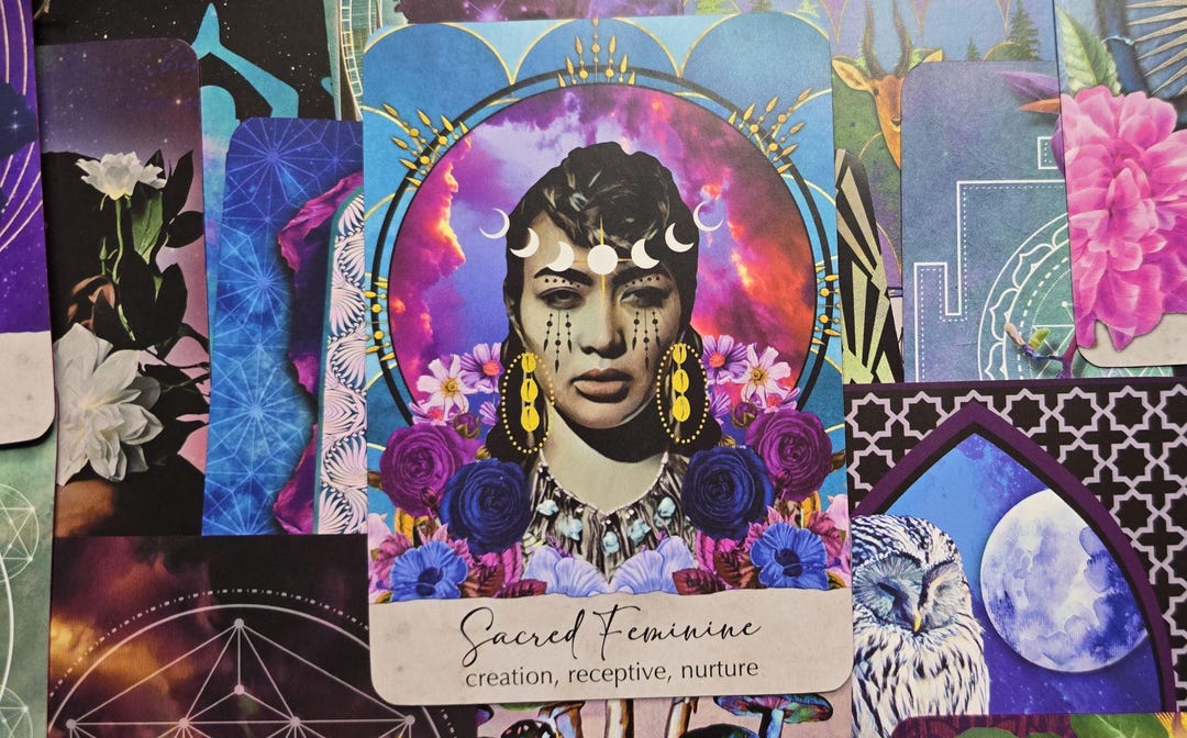 The Oracle of the Awakening Deck, Spiritual Tools, Vibrant Oracle Cards ...