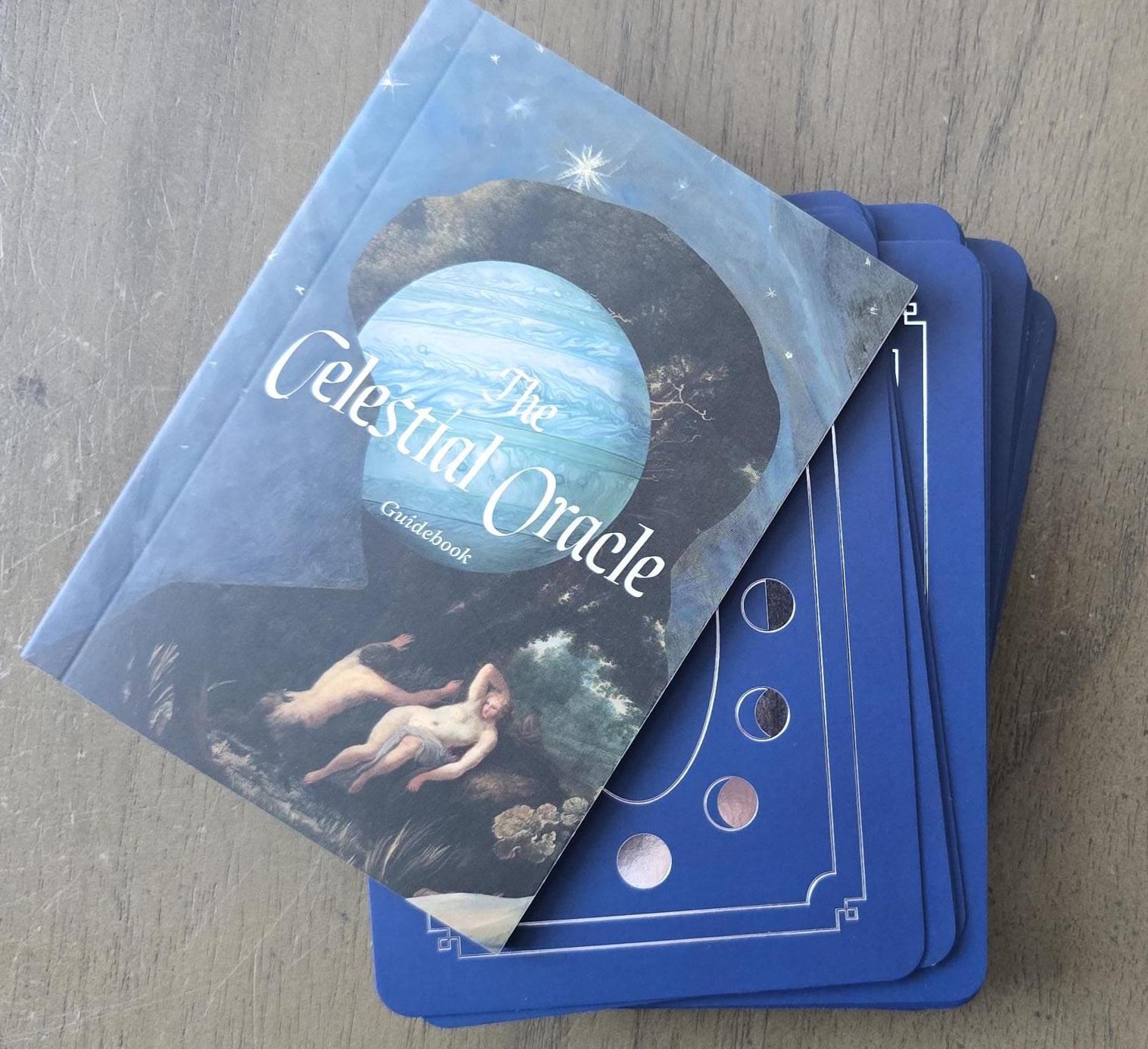 The Celestial Oracle, Cosmic Oracle Cards, Deck With Guidebook, Galaxy ...