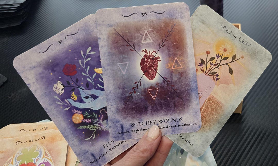 Oracle Cards, Oracle Element, Practical Magic, Christmas Gift Idea Deck ...