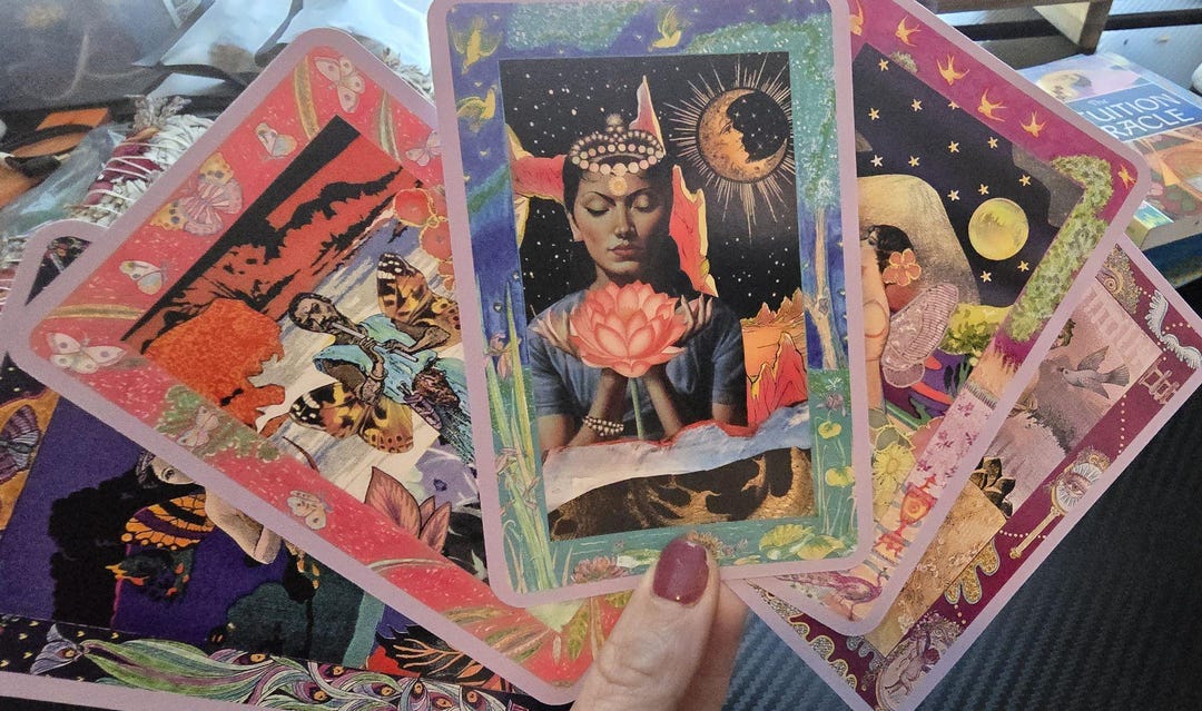 The Intuition Oracle Tarot Deck by Monte Farber and Amy Zerner, 52 ...