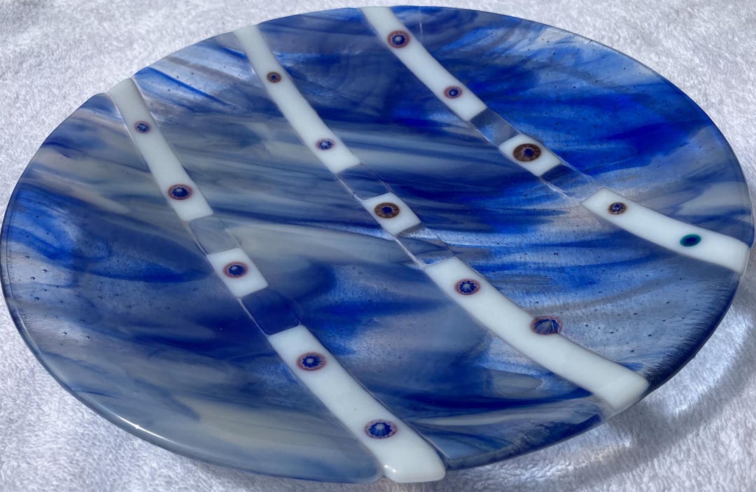 Art Glass 90 Coe Bullseye Glass Hand Made Fused - Etsy