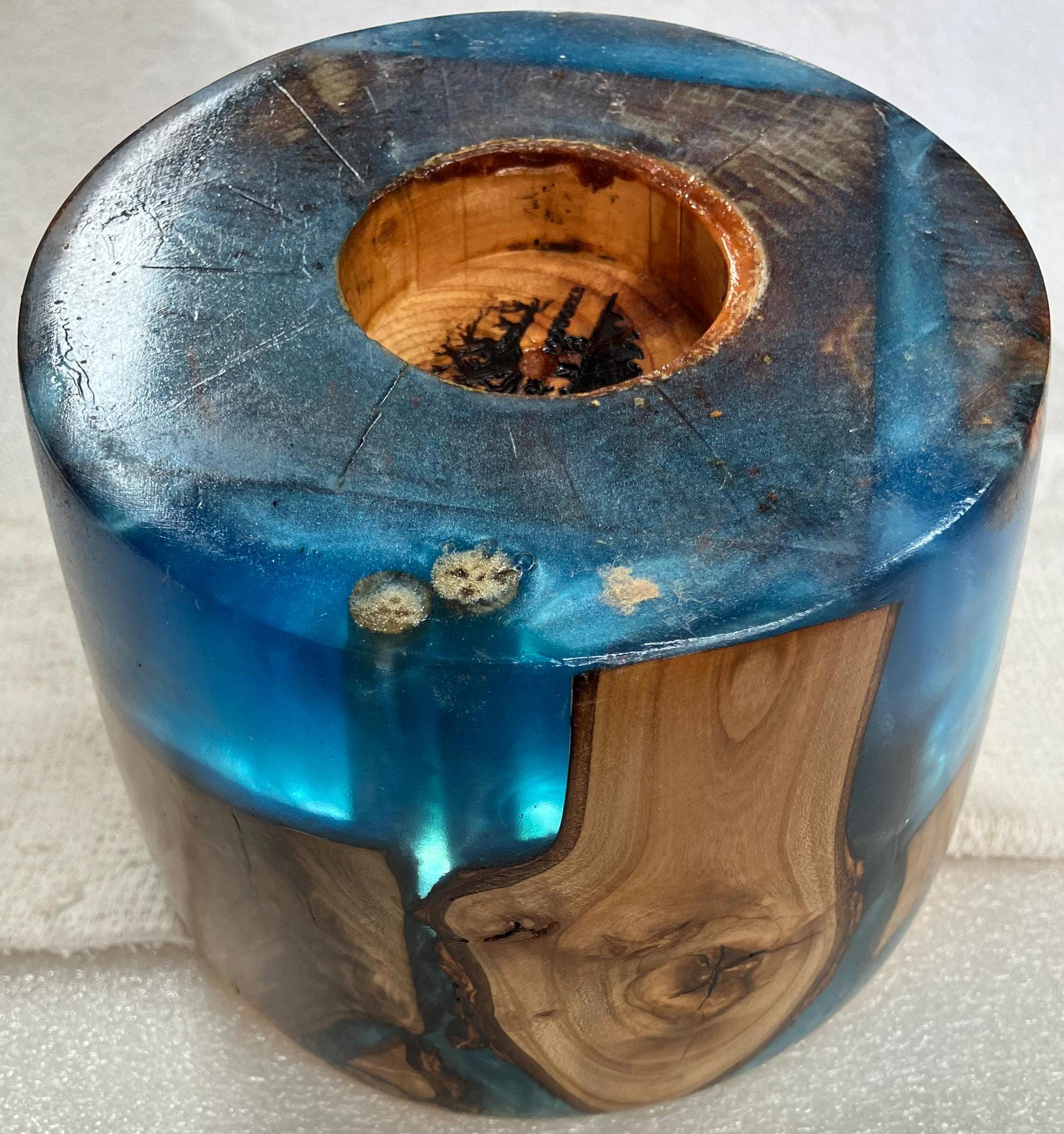 Pacific Ocean Driftwood and Epoxy Hand Turned Bowl - Etsy