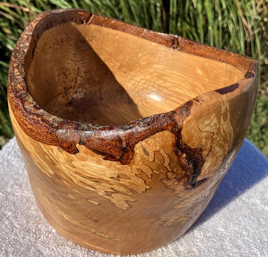 Hand Turned Paper Mulberry Driftwood Bowl - Etsy