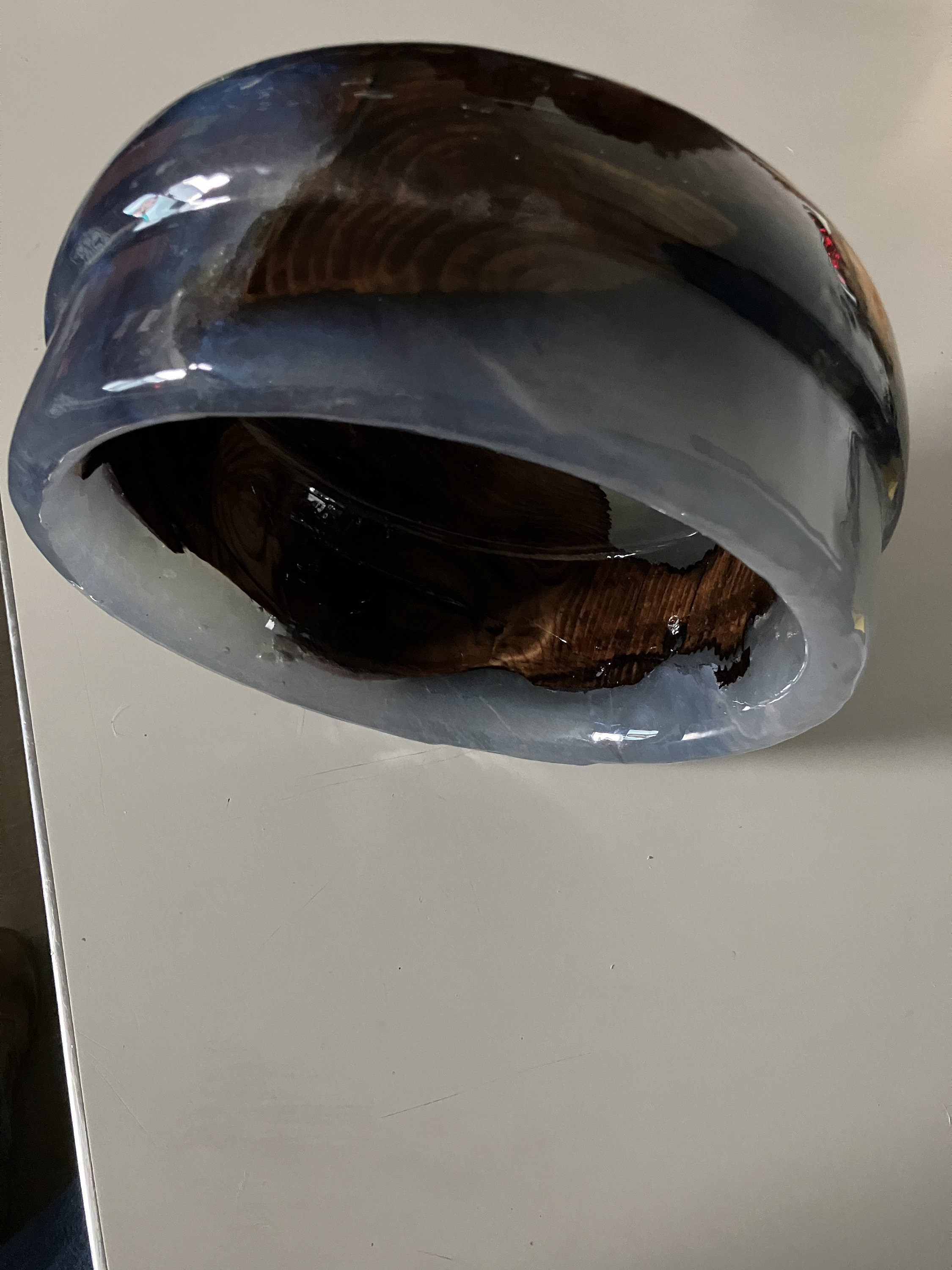 Wood and Epoxy Hand Turned Bowl - Etsy