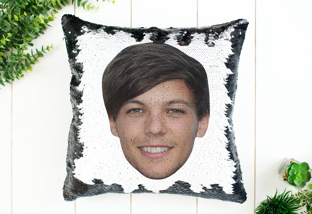 Louis Tomlinson, Louis Tomlinson Pillow, Funny Gift, Gift for Her, Gift ...