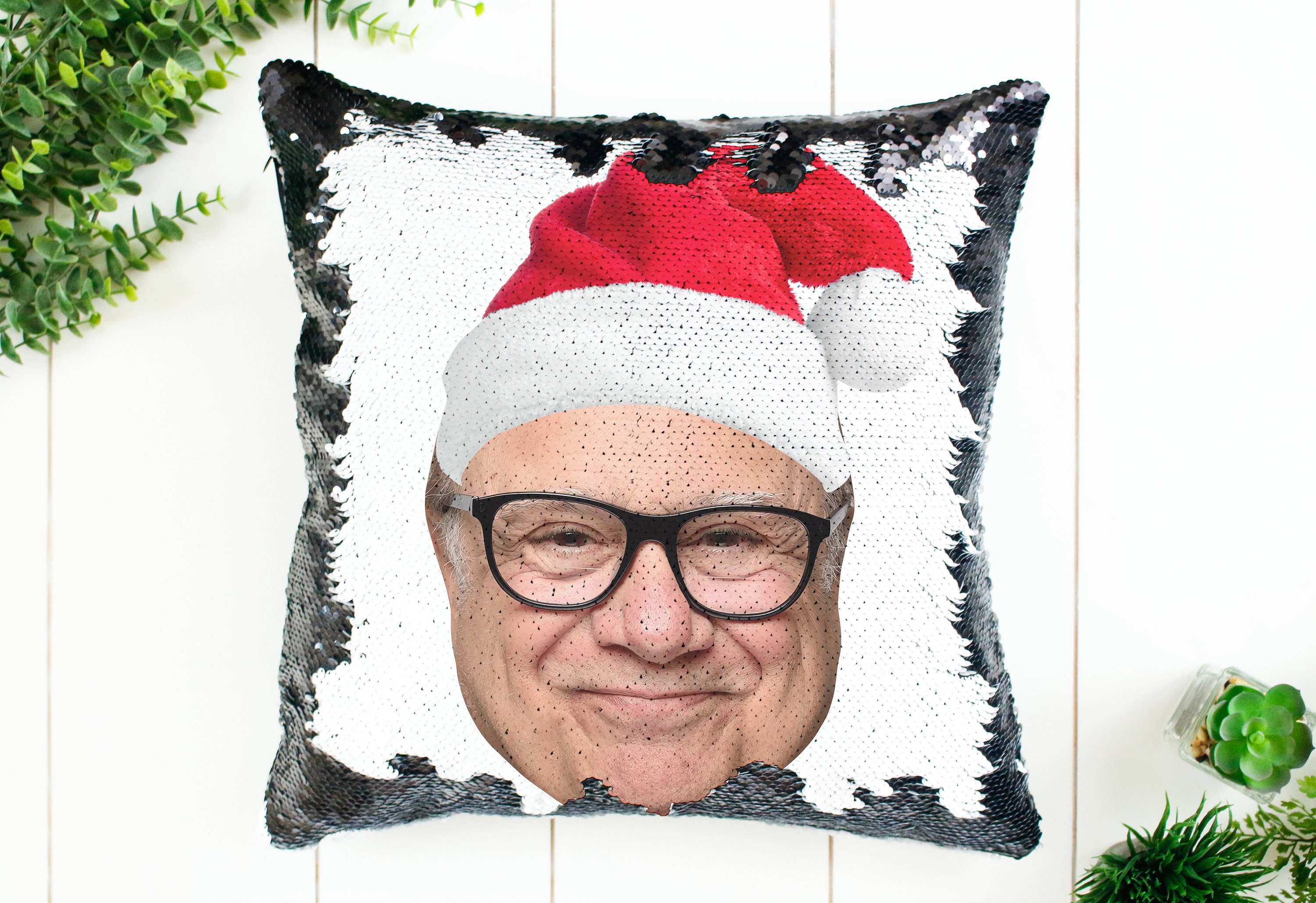 Danny Devito Christmas Gift, Danny Devito Pillow, Funny Gift, Gift for ...