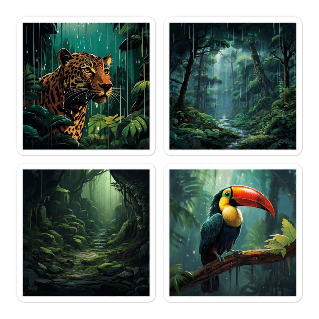 Amazon Rainforest (world Collection) - Etsy