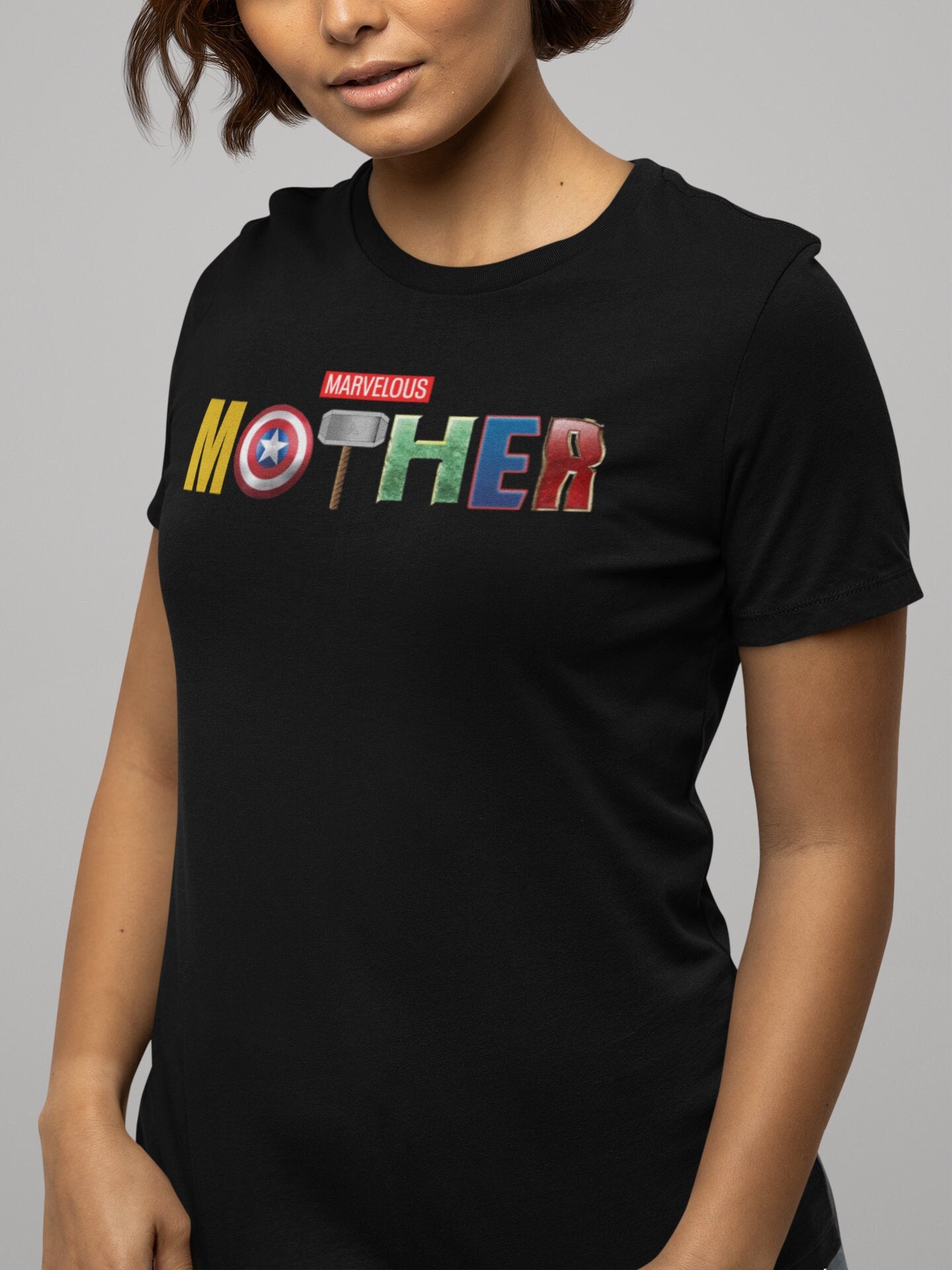 Marvelous Mother, Superhero Mom Shirt, Mother's Day Gift, Gift for Her ...