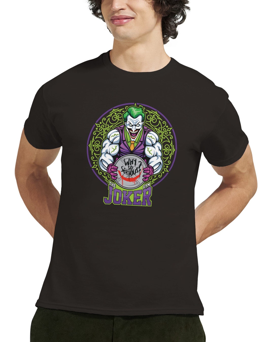 Superhero Villain Gym Shirt, Superhero Workout Tee, Horror Themed Gym ...