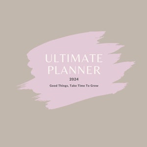 Minimalist Weekly Planner - Etsy