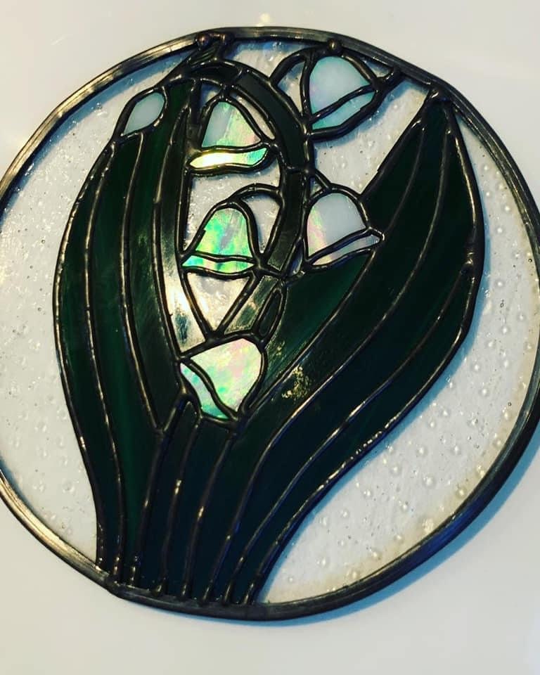 Lily of the Valley Stained Glass Pattern - Etsy