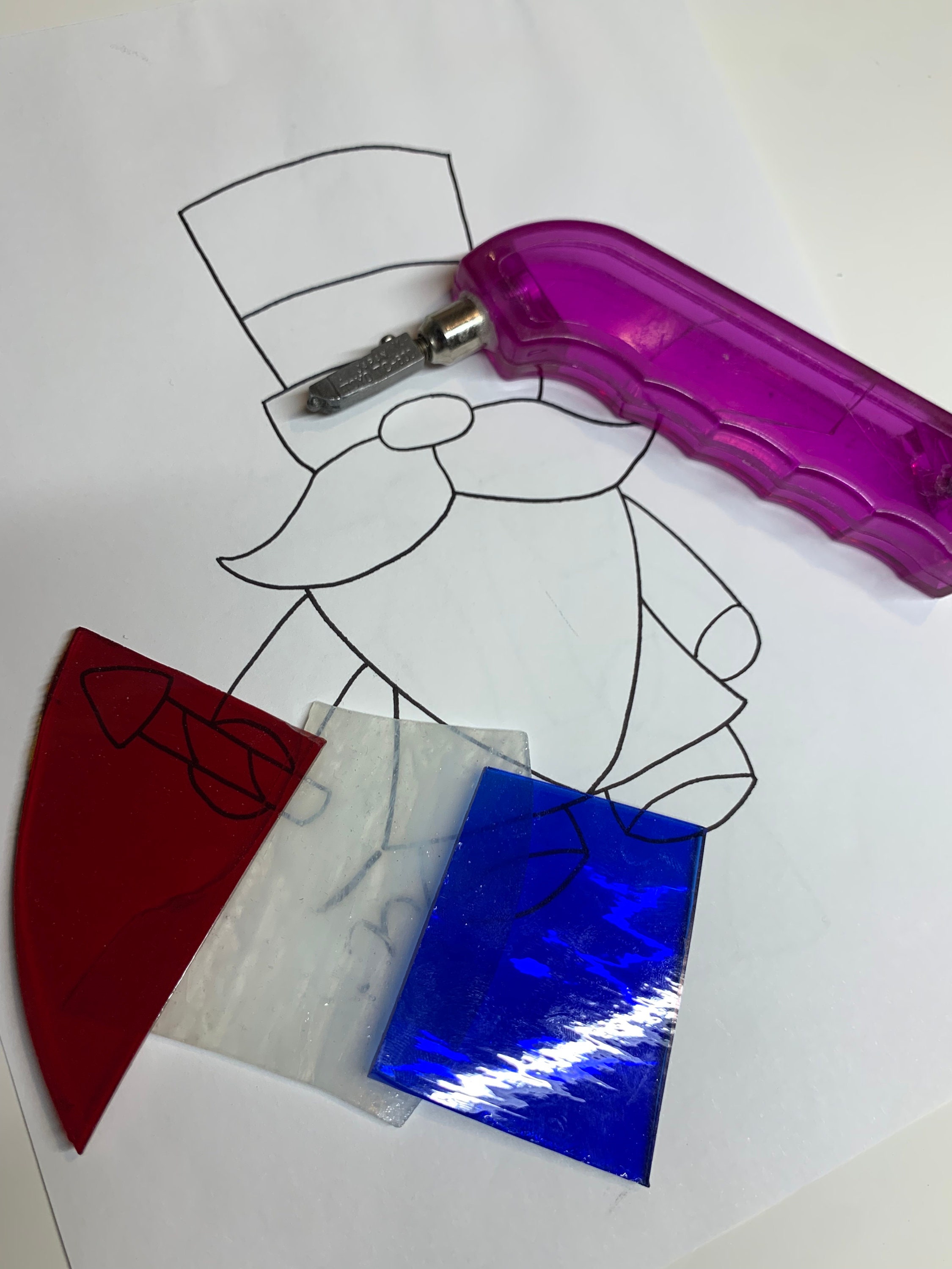 Firecracker Gnome Garden Stake Pattern - Etsy