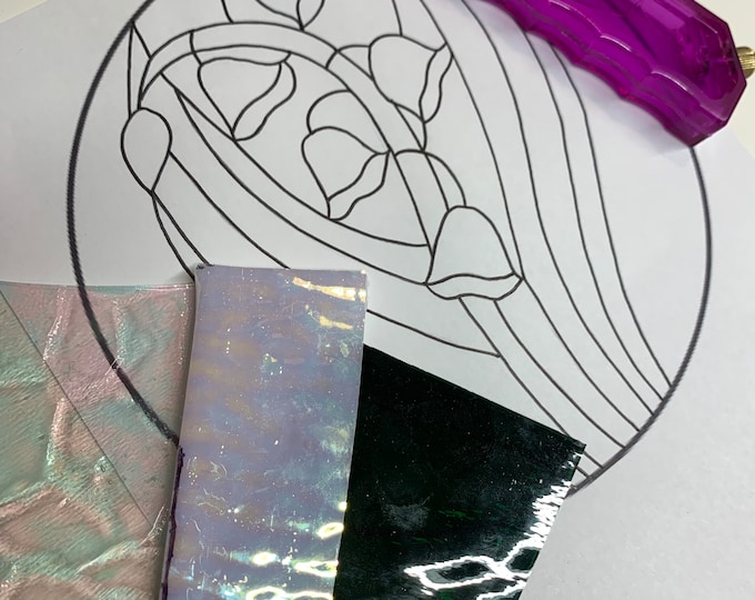 Stained Glass Wreaths Patterns - Etsy