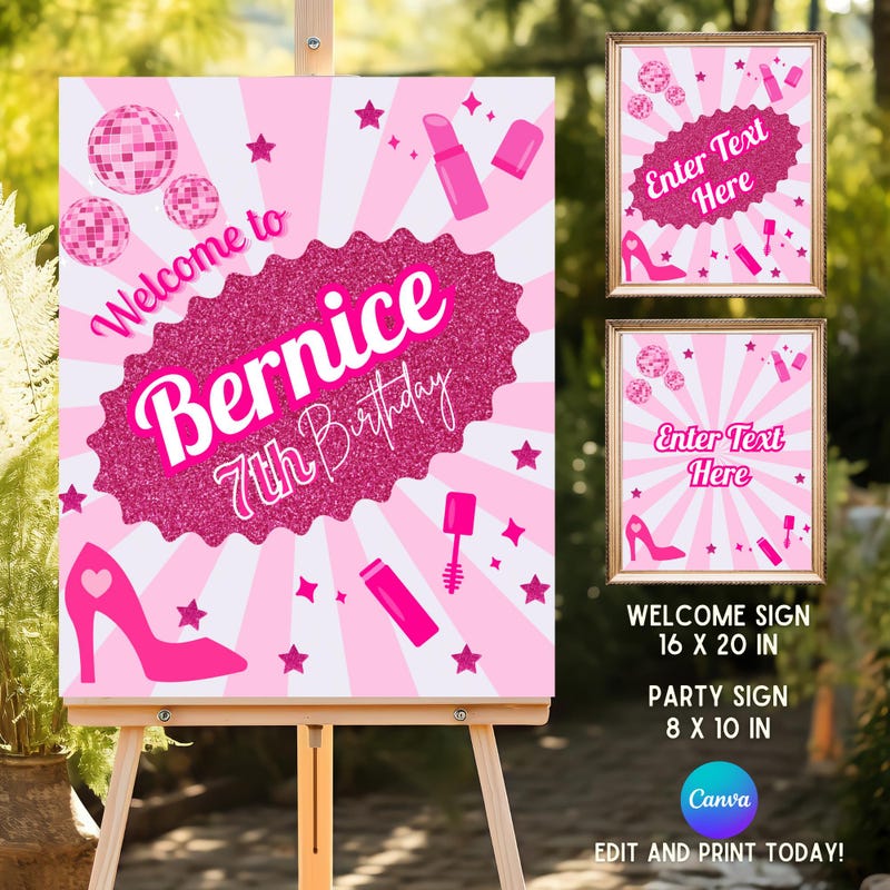 Barbie Signs - Etsy