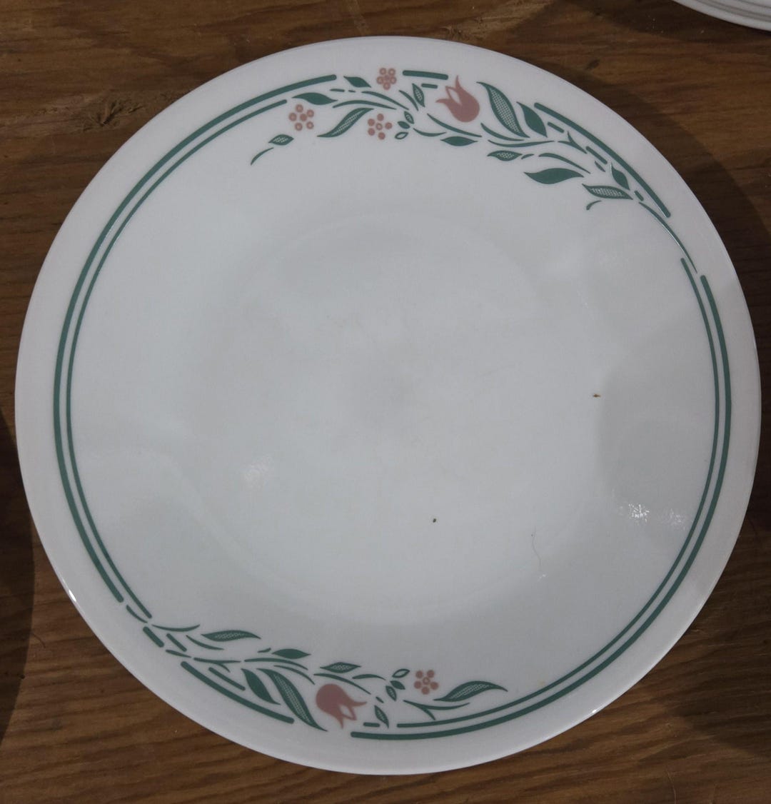 Vintage Corelle Rosemarie Pattern Set of 4 Bread and Butter Plates - Etsy