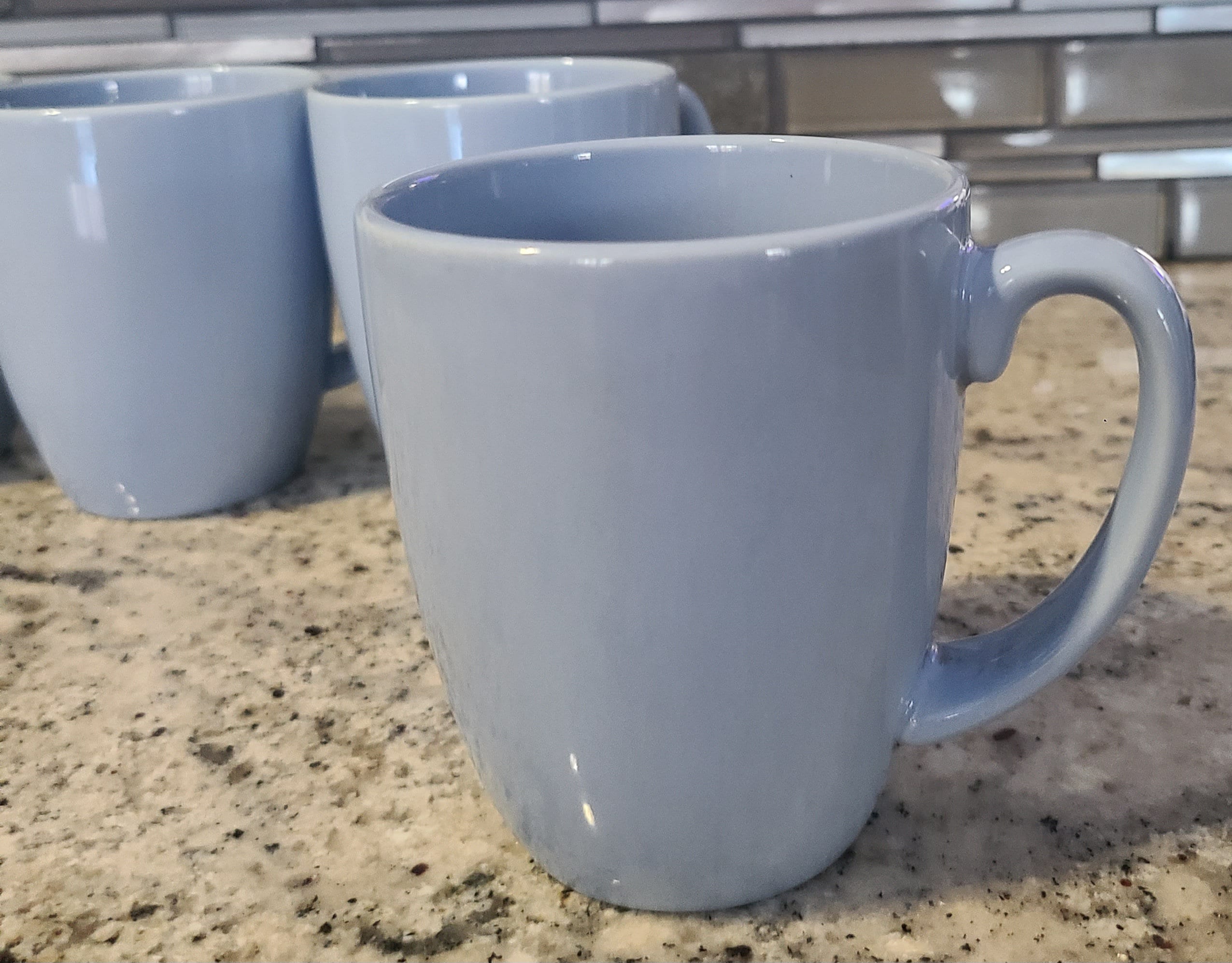 CORELLE Set of 4 Light Blue Corelle Mugs - Etsy