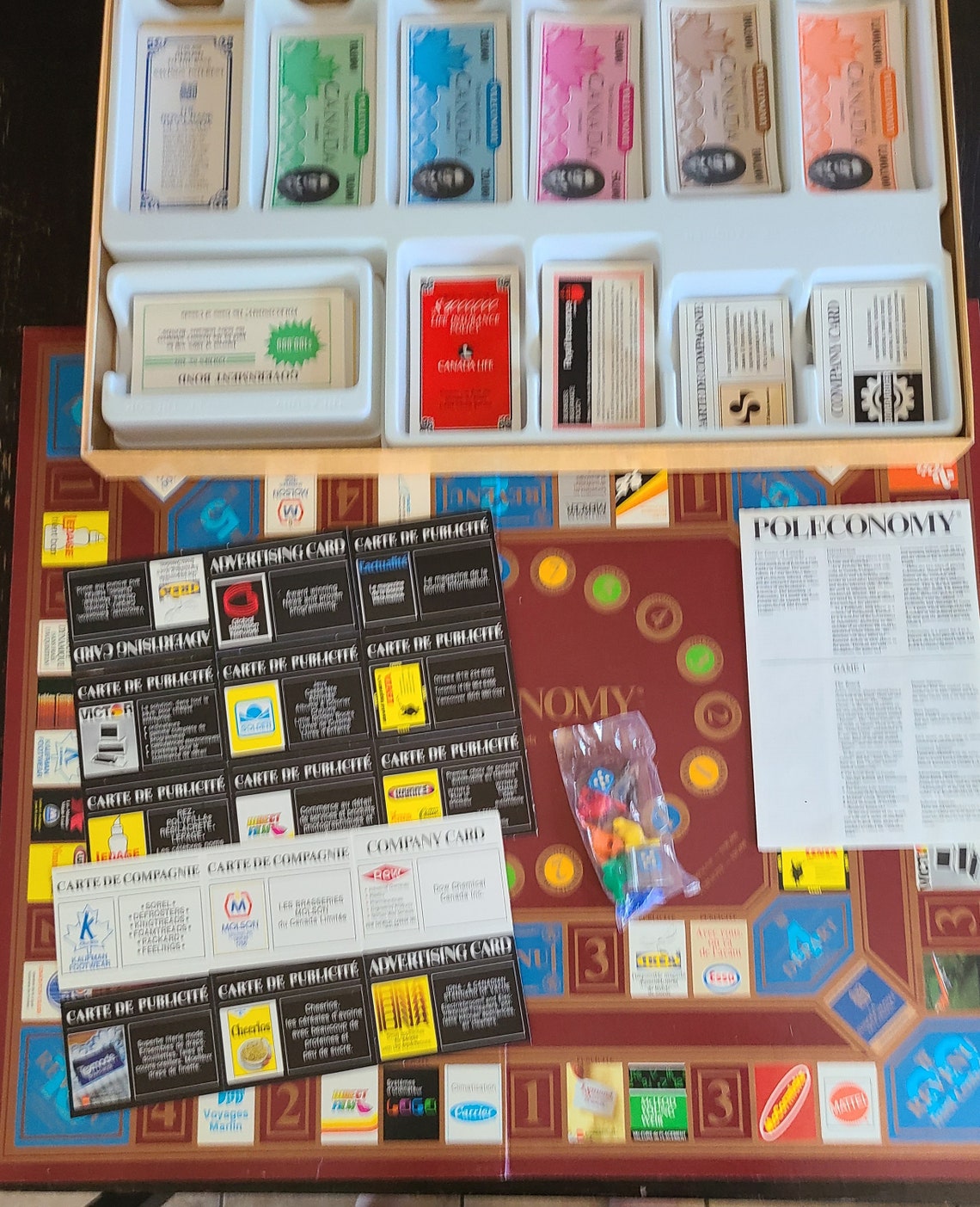 Polecomony Canada Board Game 1980 - Etsy