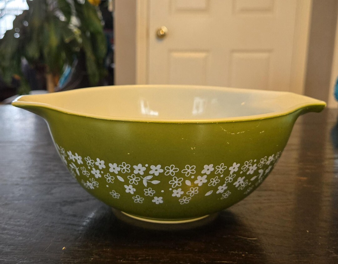 Vintage Pyrex 442 Spring Blossom (crazy Daisy) Cinderella Bowl - Etsy