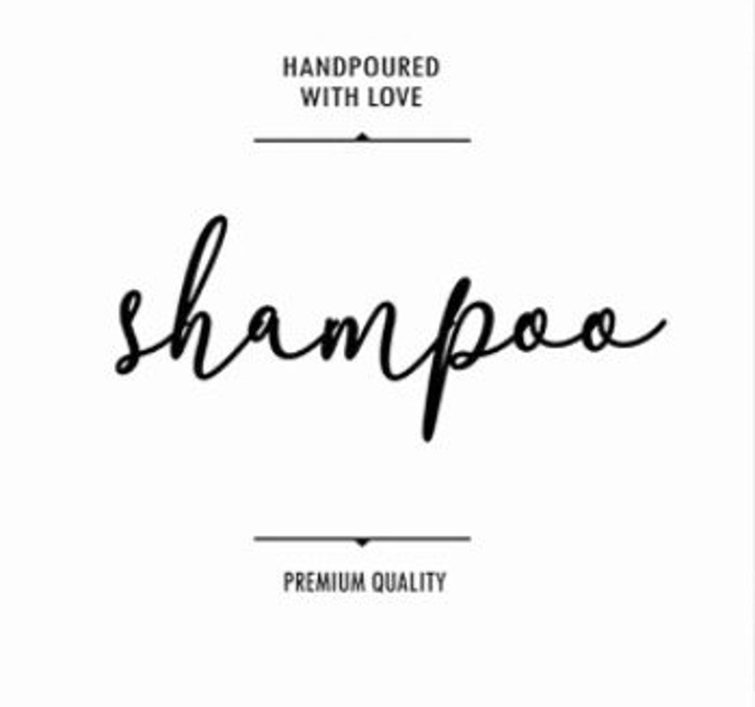 Solid Shampoo Bar Etsy