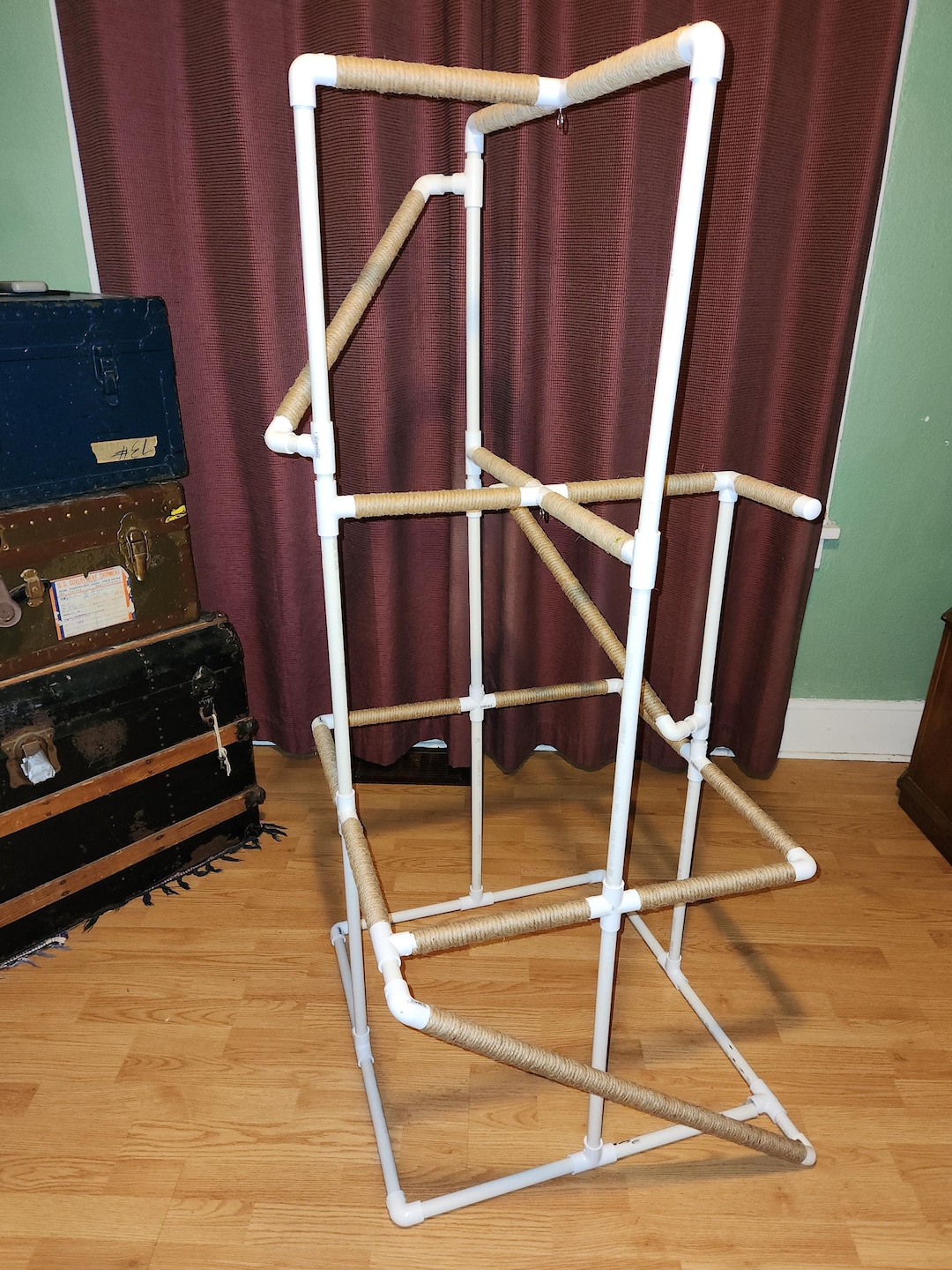 DIY Bird Play Stand Guide: Deluxe PVC Parrot Gym (digital Download ...