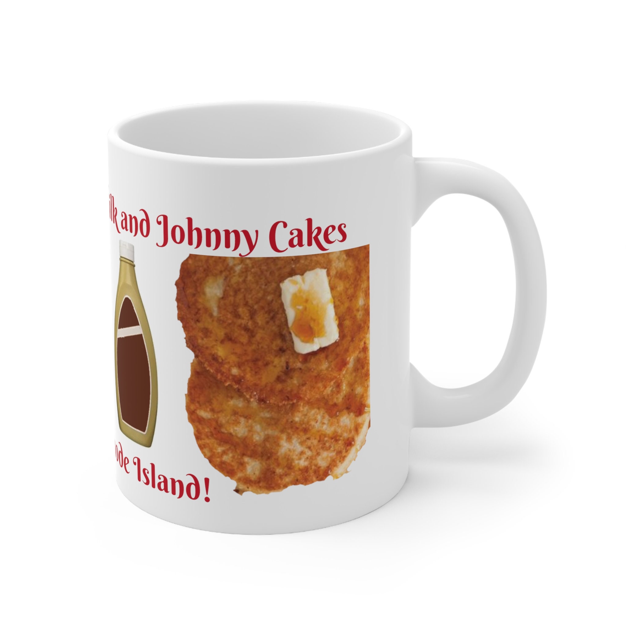 Clam Chowder, Coffee Milk and Johnny Cakes I Love Rhode Island Ceramic ...