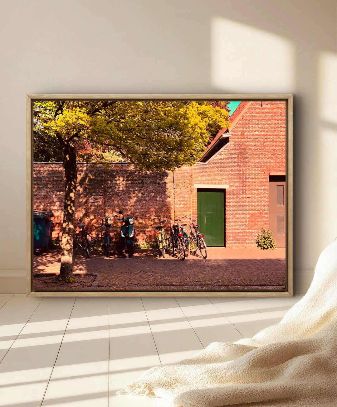 Leiden City Photograph Poster Print (unframed) Netherlands, Autumn and ...