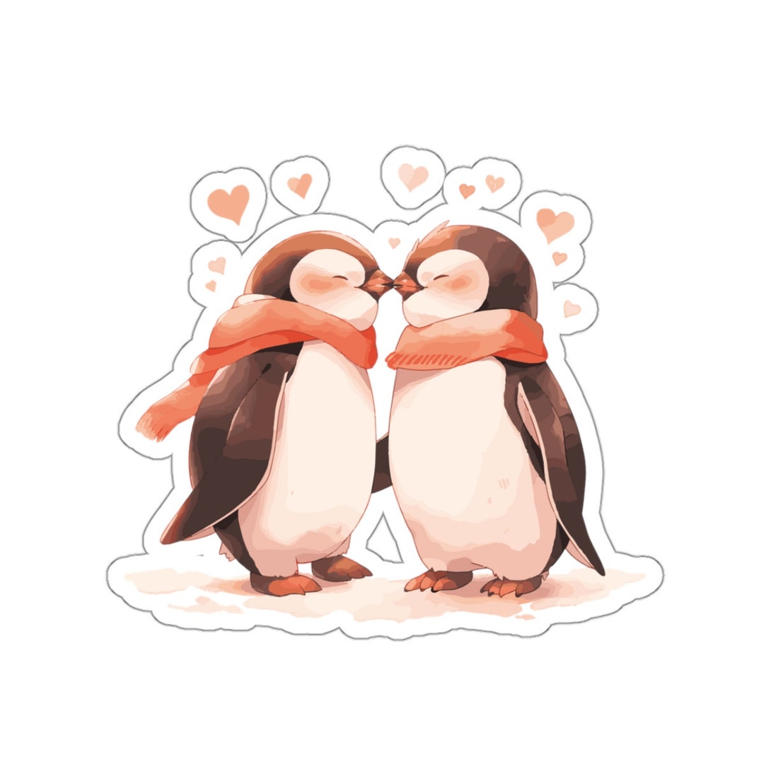 Valentine's Day Penguins, Penguin Couples, Love Penguins, Penguin ...