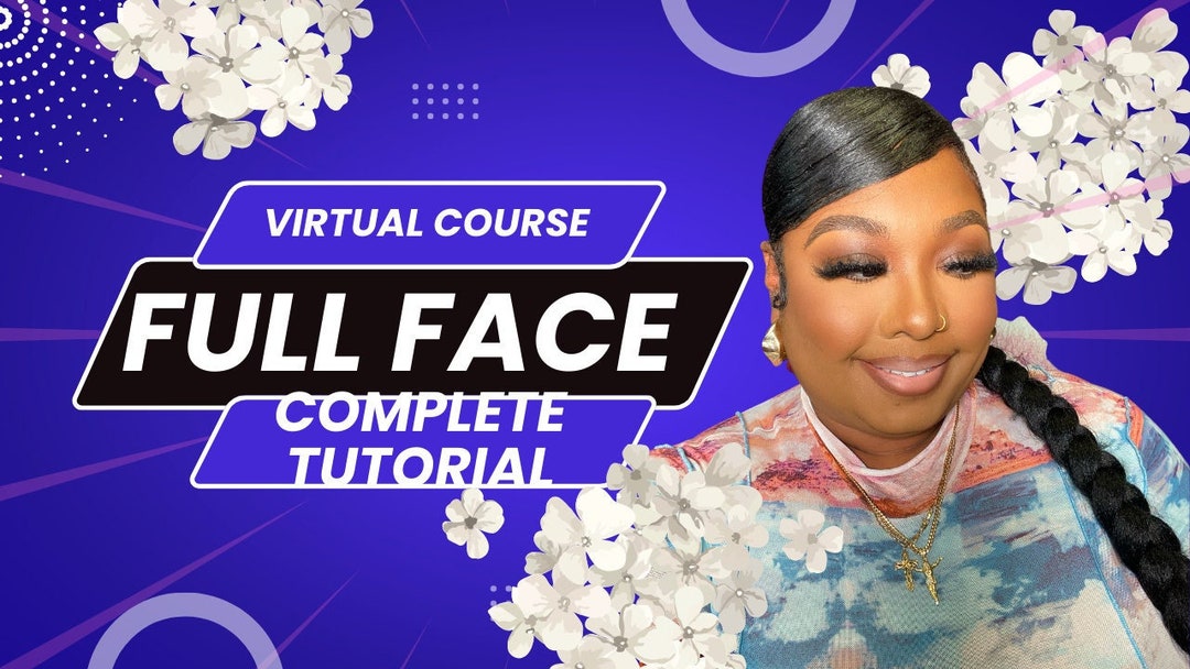 Full Face Makeup Tutorial Etsy 2808