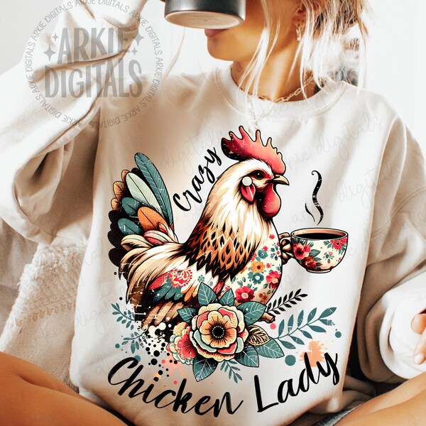 Chicken Lady - Etsy