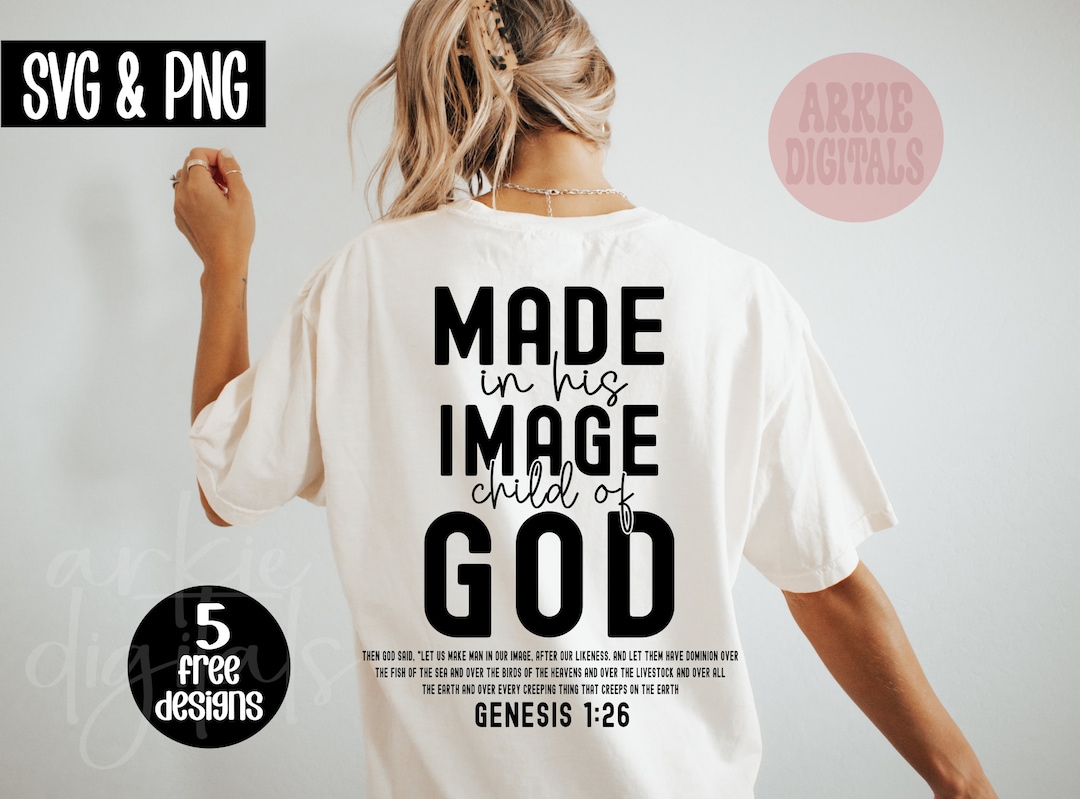 MADE IN HIS Image Svg Png, Easter Png, Faith Based Png, Christian Png ...
