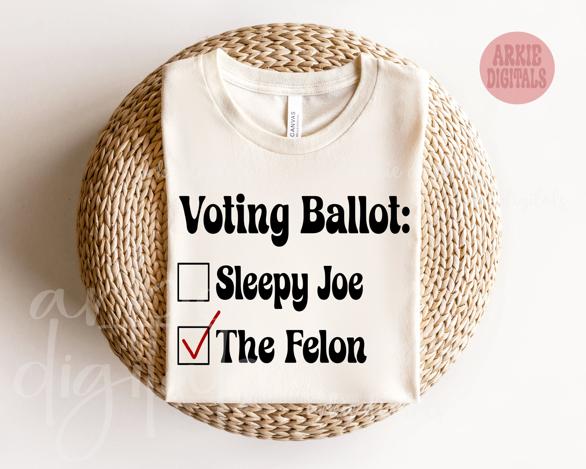 VOTING FOR THE Felon Svg Png, Trump for President 2024, Presidential ...