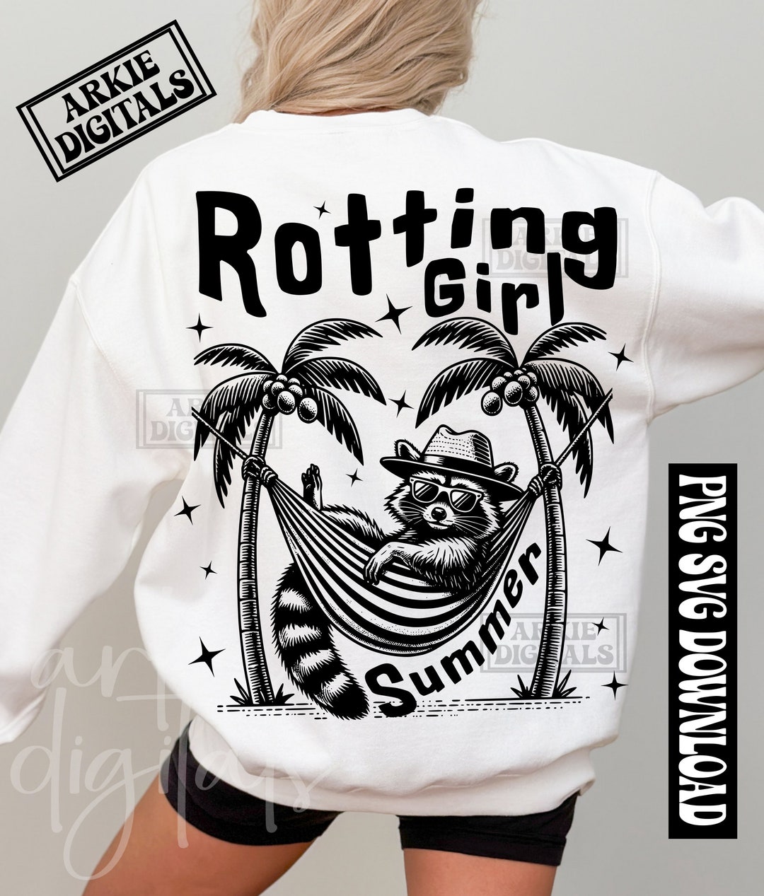 ROTTING GIRL SUMMER Svg Png, Hot Mama Png, Funny Sublimation Design ...