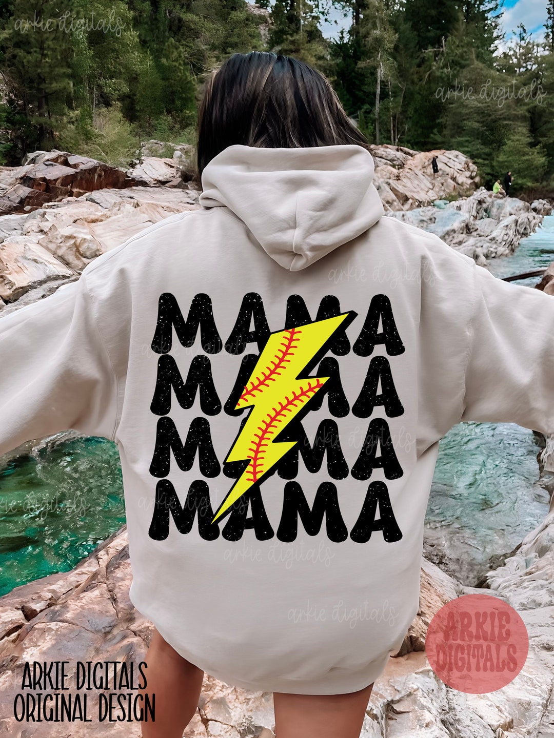 SOFTBALL MAMA LIGHTNING Bold Png, Baseball Mama Tshirt, Christian Png ...