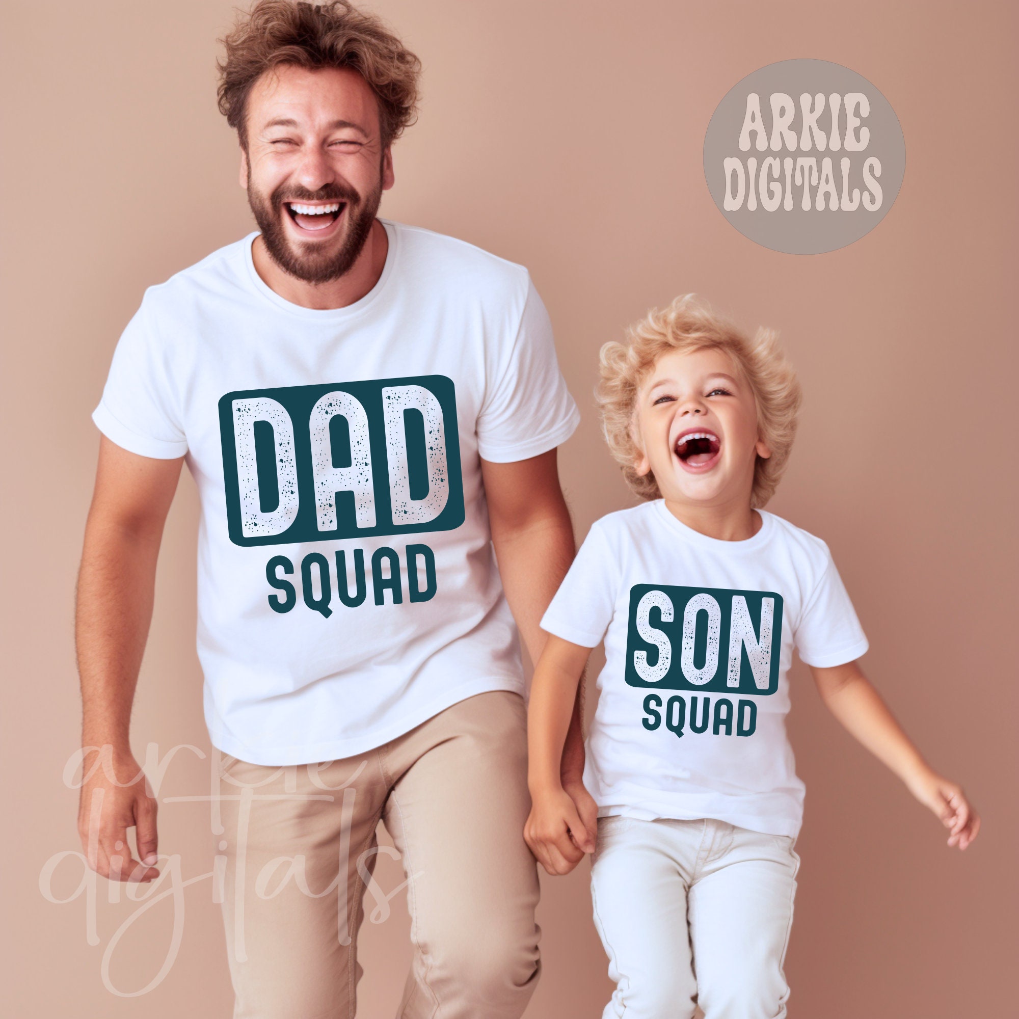 DAD SQUAD SON Squad Svg Png, Father's Day Design, Dad Bod Png, Father's ...