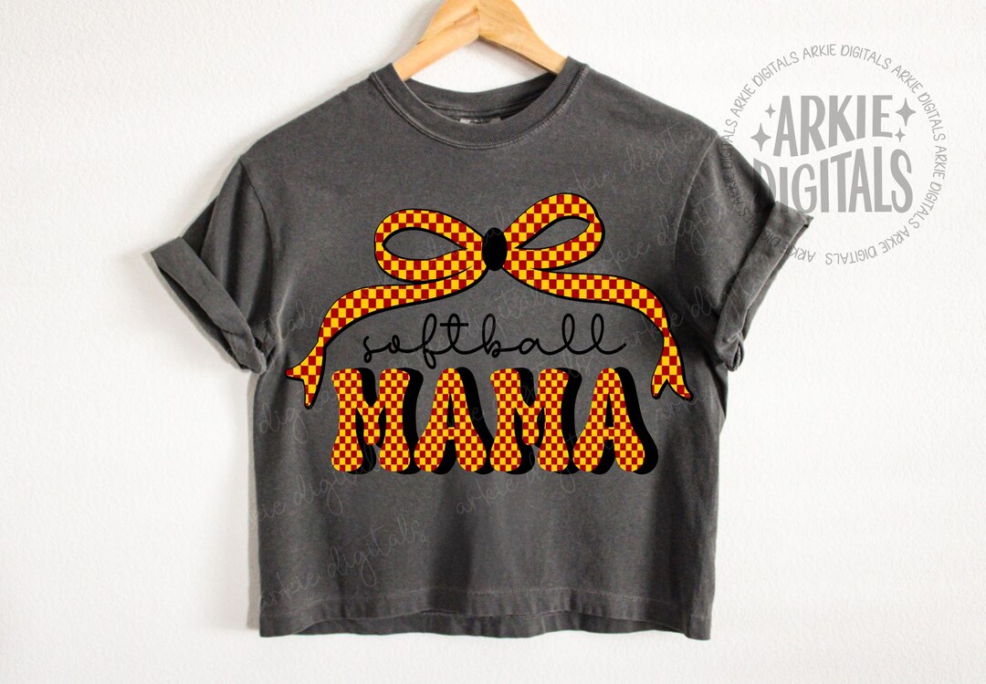 Softball Mama Coquette Bow Png | Ball Season Png | 3 up 3 Down | Ball ...