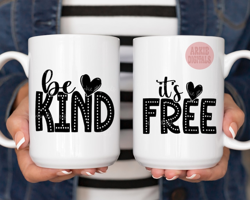 BE KIND IT'S Free Digital Download Png, Sleeve Design, Christian Png ...