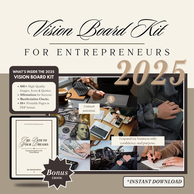Vision Board Kit - Etsy