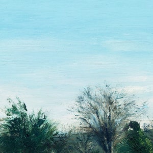 Original Painting Hand Painted Spring Afternoon in English Village ...