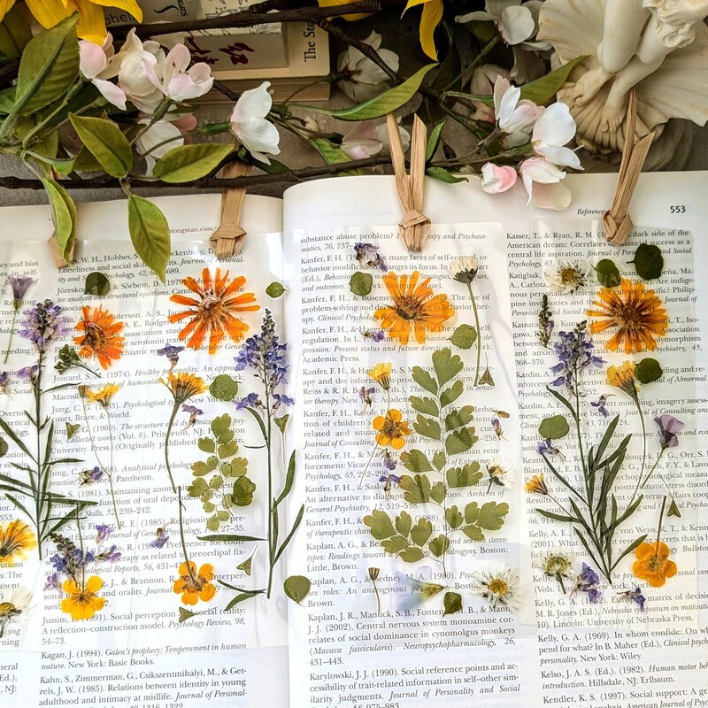 Botanical Bookmark - Etsy