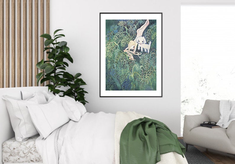 Aya Takano - the Turkish Grasslands, Fine Art Giclee Print, Japanese ...