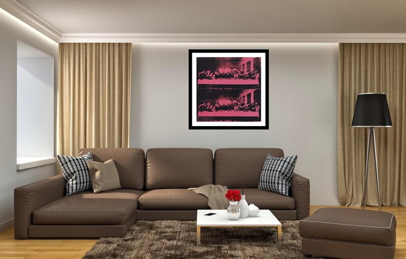 Andy Warhol - the Last Supper, Pink, Fine Art Giclee Print, Religious ...