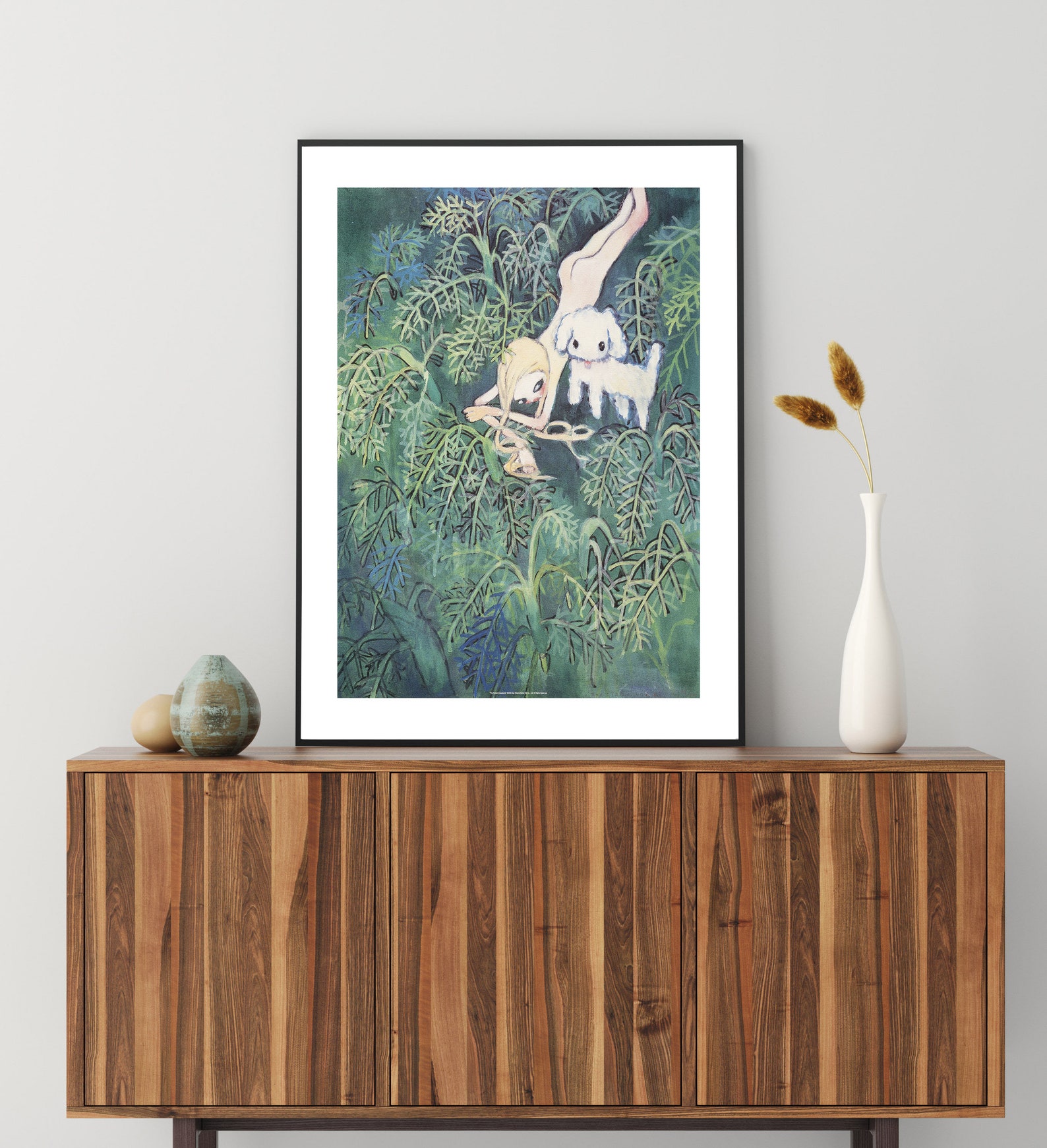 Aya Takano - the Turkish Grasslands, Fine Art Giclee Print, Japanese ...