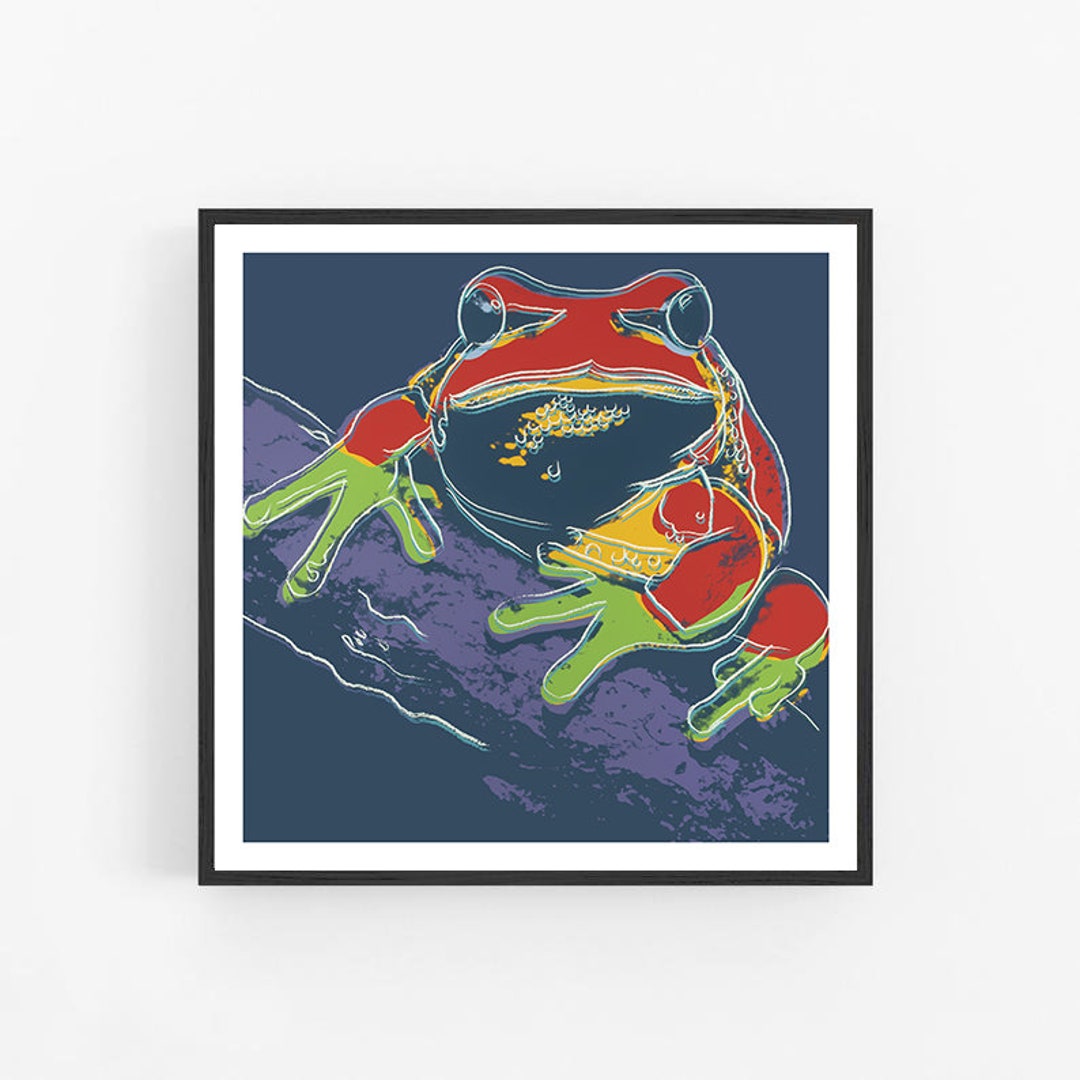 Andy Warhol - Pine Barrens Tree Frog, Endangered Species Portfolio ...