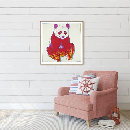 Andy Warhol Giant Panda, Endangered Species Portfolio, Giclee Print ...