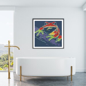 Andy Warhol - Pine Barrens Tree Frog, Endangered Species Portfolio ...
