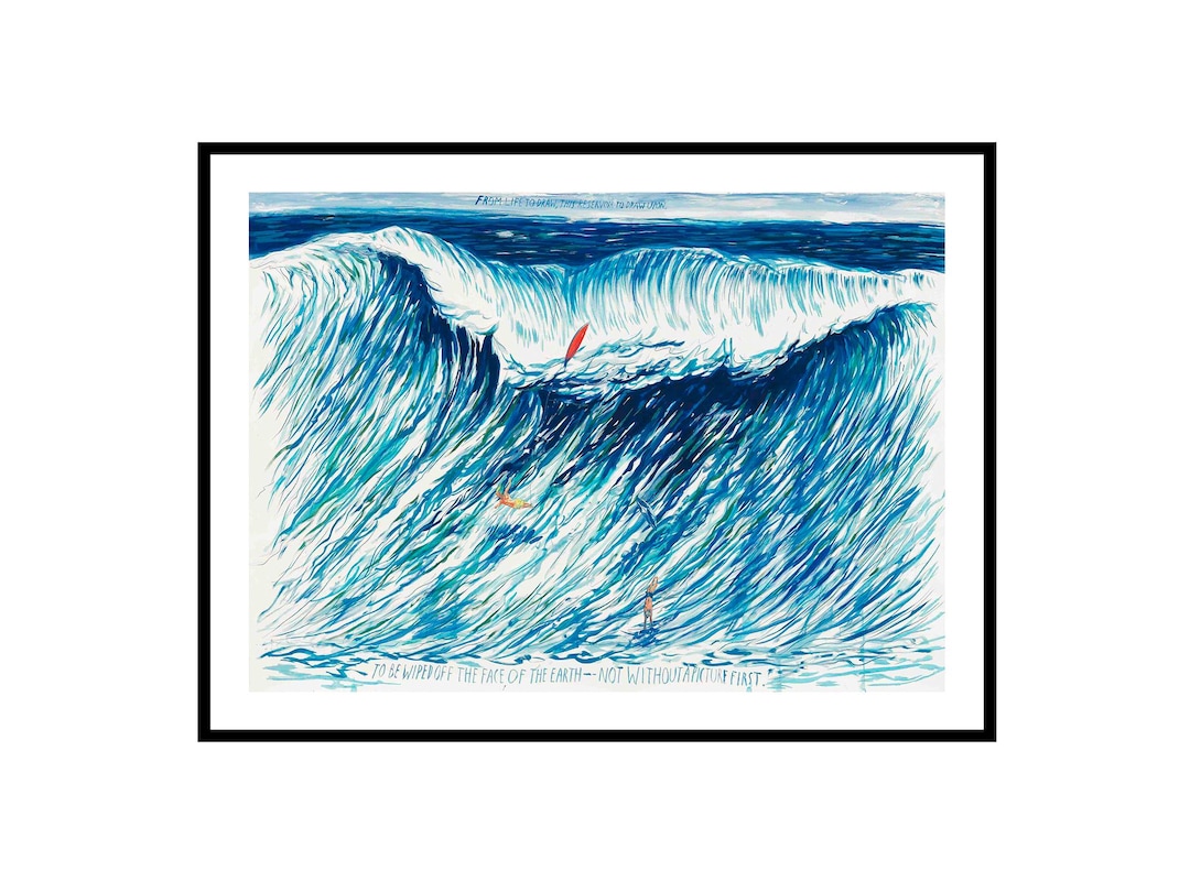 Raymond Pettibon - From Life to Draw, This Reservoir to Draw Upon, Fine ...