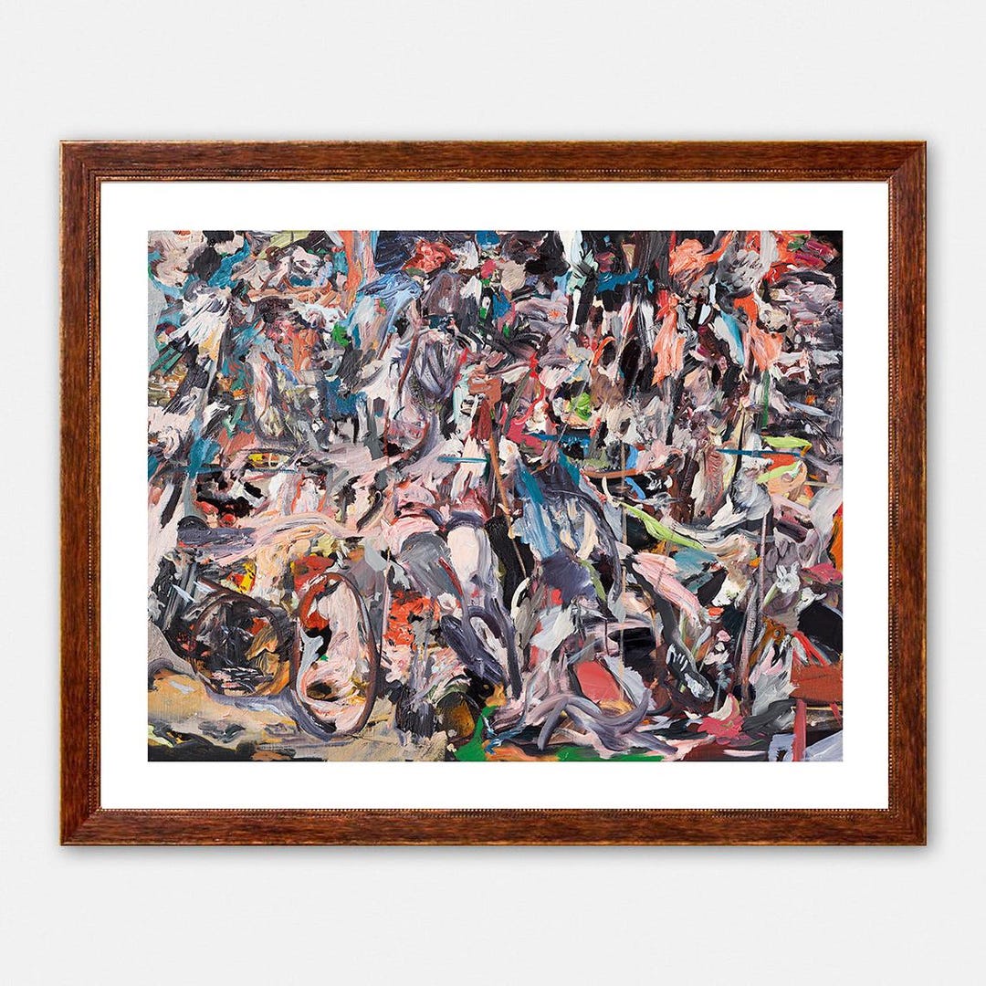 Cecily Brown - the Park in the Dark, Fine Art Giclee Print, Abstract ...