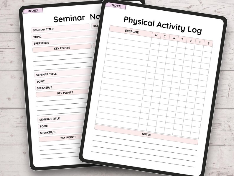 60 Pages Digital Homeschool Planner, Kids Teachers Planner, Academic ...